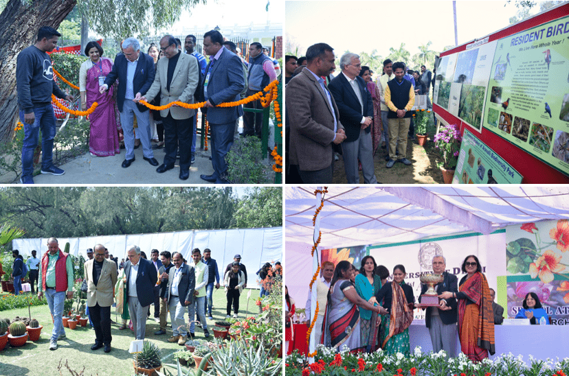 Delhi University Celebrated 61st Annual Flower Show - DU EXPRESS